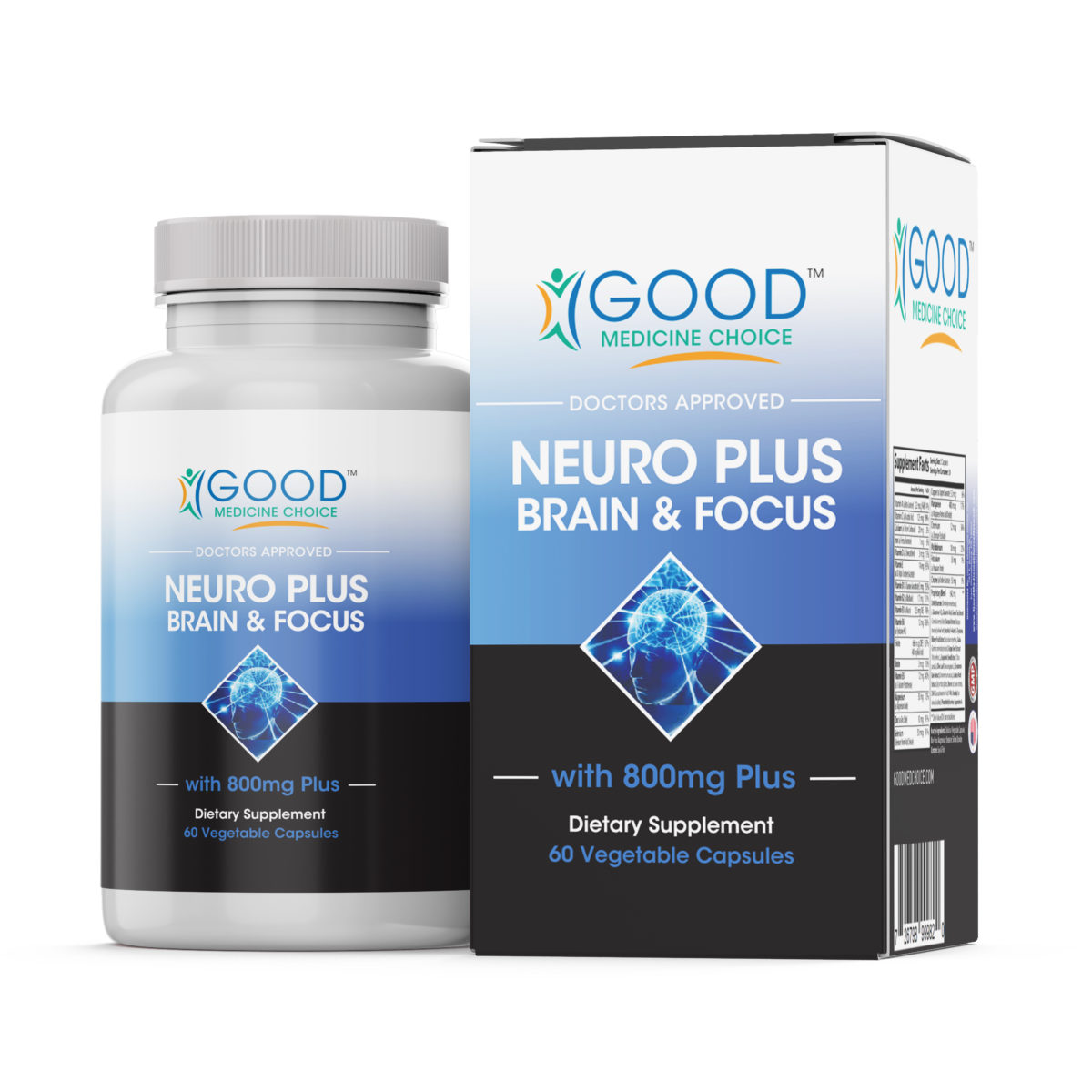 Brain foods supporting memory and focus - Good Medicine Choice